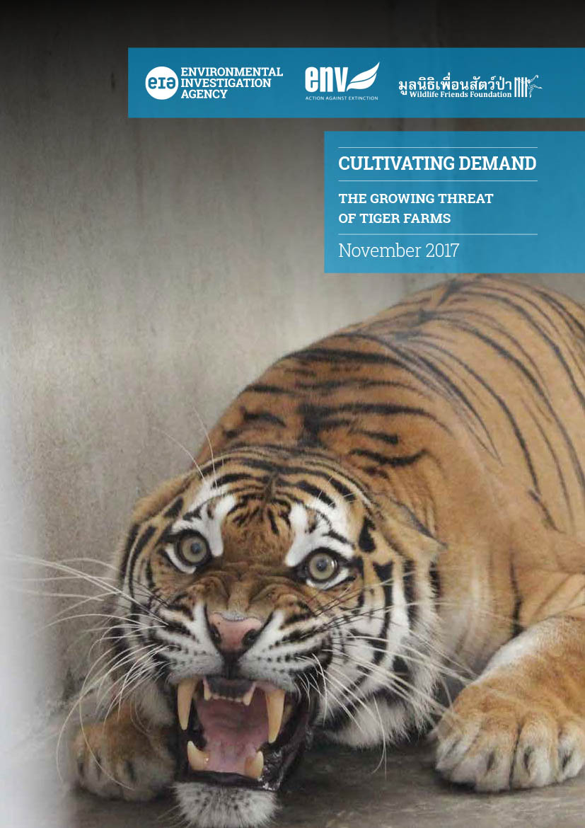 Cultivating Demand – The Growing Threat of Tiger Farms - EIA